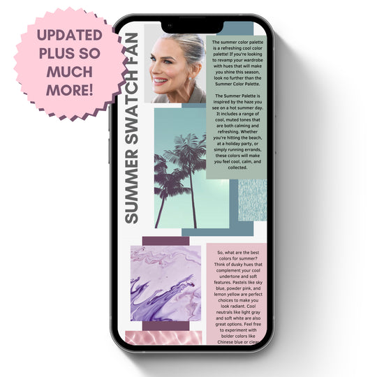 Color Analysis Color Palettes | Color Me Beautiful