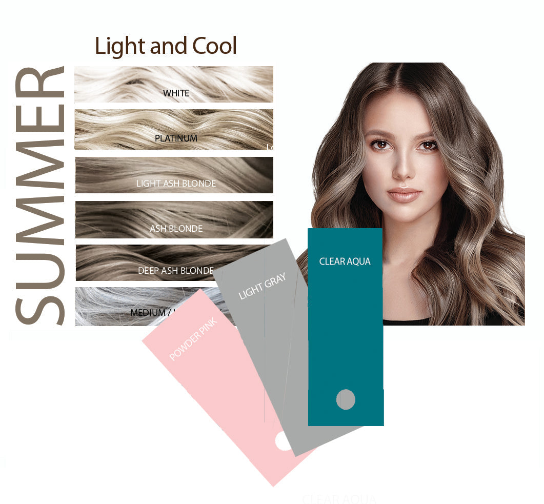 Summer Swatch Fan-Color Me Beautiful